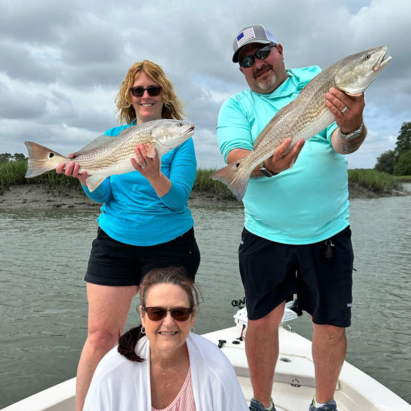 Smoked the redfish today🔥! - Off The Hook Fishing Charters